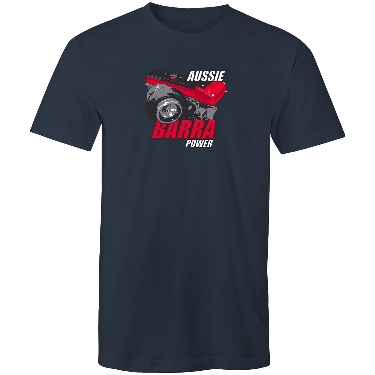 Aussie BARRA Red tee – fullBOOST