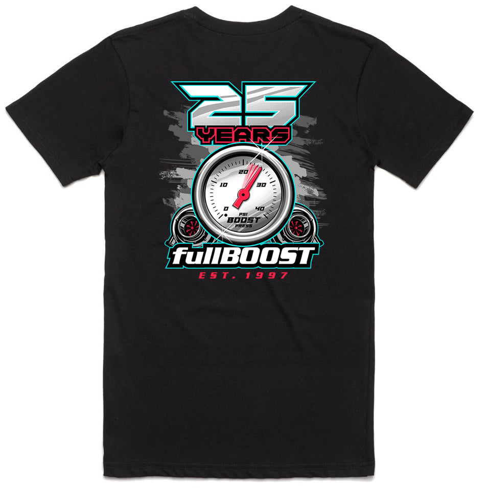 25 years of fullBOOST tee OG